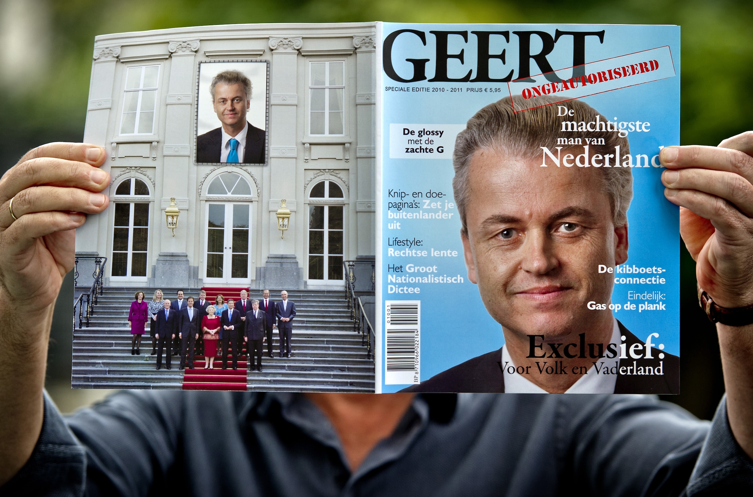 Dirk van den Broek weert tijdschrift 'Geert' | de Volkskrant