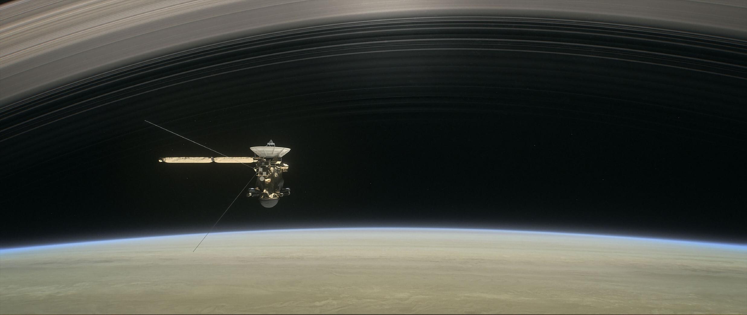 Ruimtesonde Cassini krijgt vandaag zijn zeemansgraf in Saturnus ...