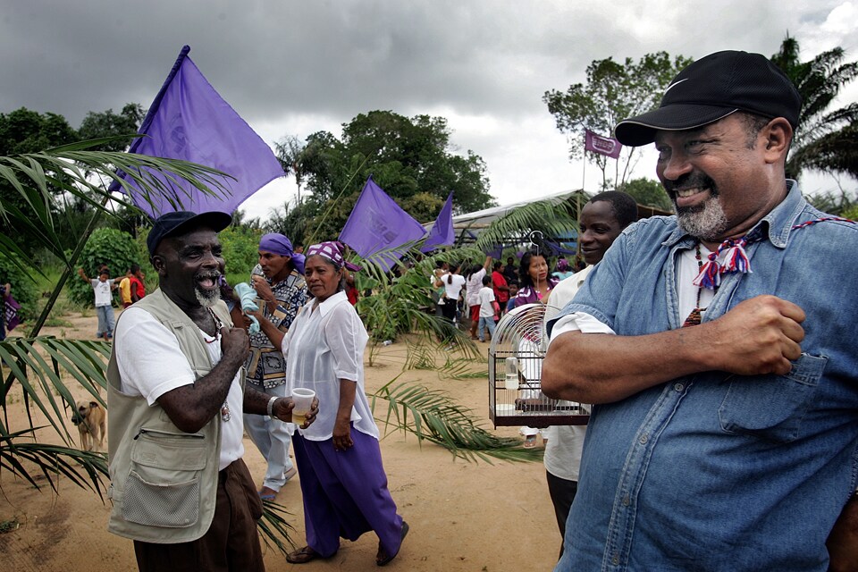 Na 18 jaar gesprek tussen Bouterse en president Venetiaan | de Volkskrant