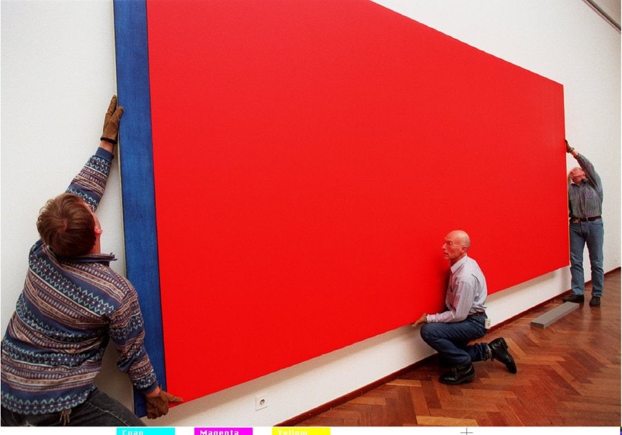Reconstructie: het bizarre verhaal van Who's Afraid of Red, Yellow and ...