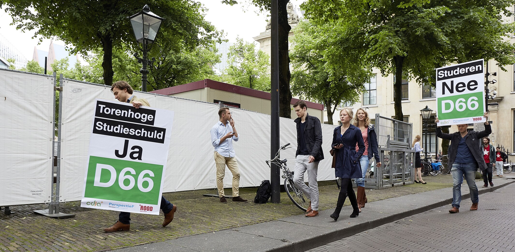'De nieuwe generatie studenten bekijkt het maar, goed bezig Mark Rutte ...