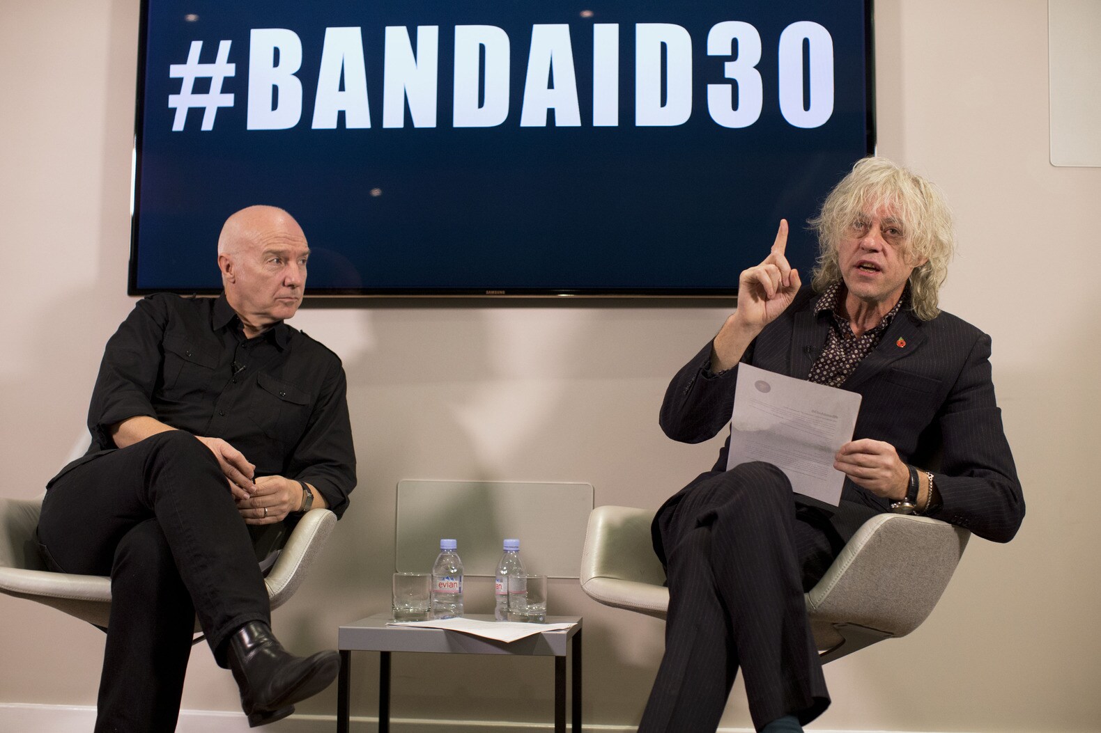 Geldof formeert opnieuw Band Aid, dit keer tegen ebola | de Volkskrant