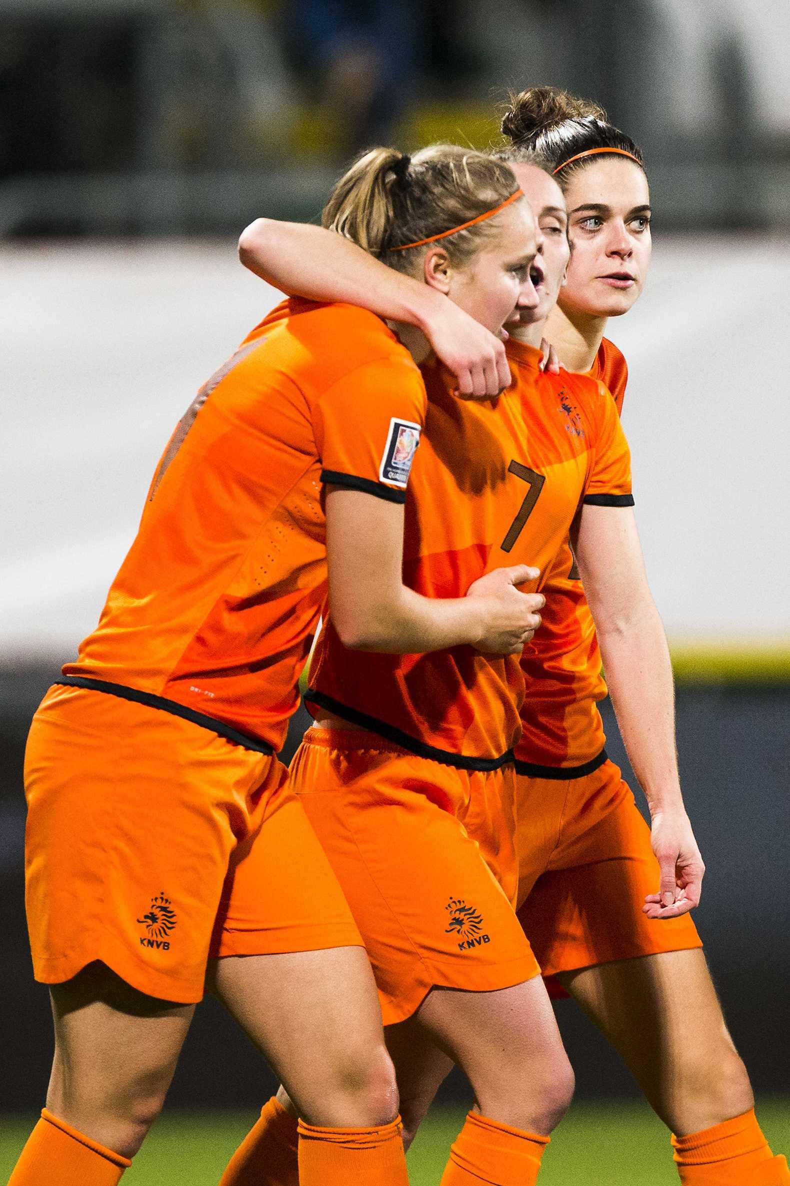 Miedema bekroonde het uitstekende spel van Nederland | de Volkskrant