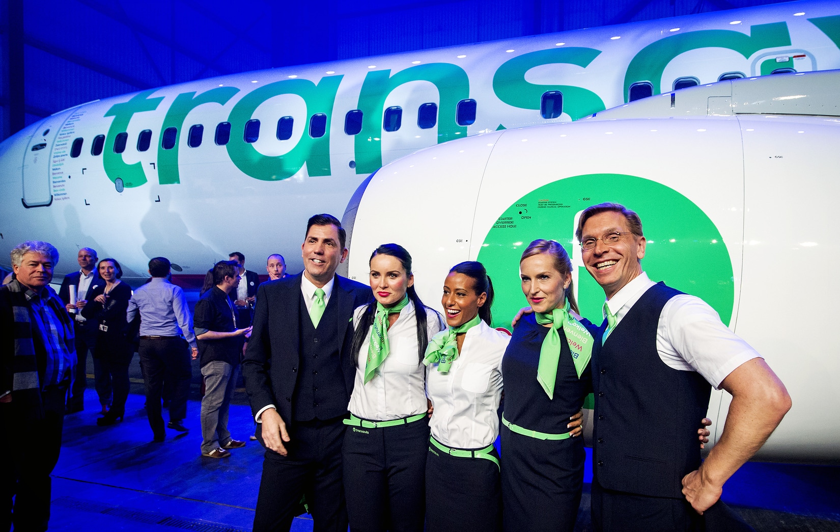 Transavia lanceert nieuwe huisstijl | de Volkskrant