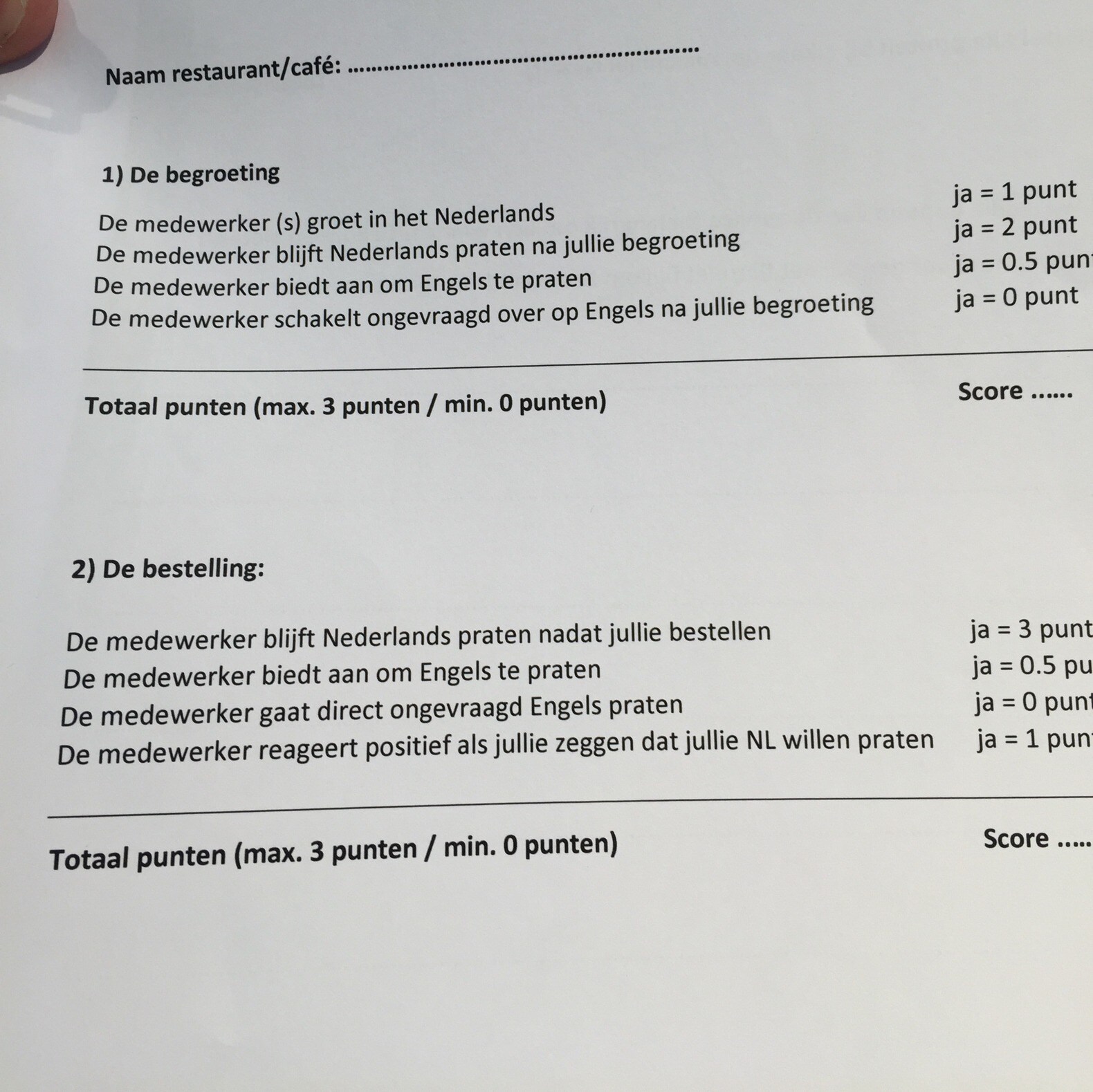 'Praat Nederlands met me' | de Volkskrant