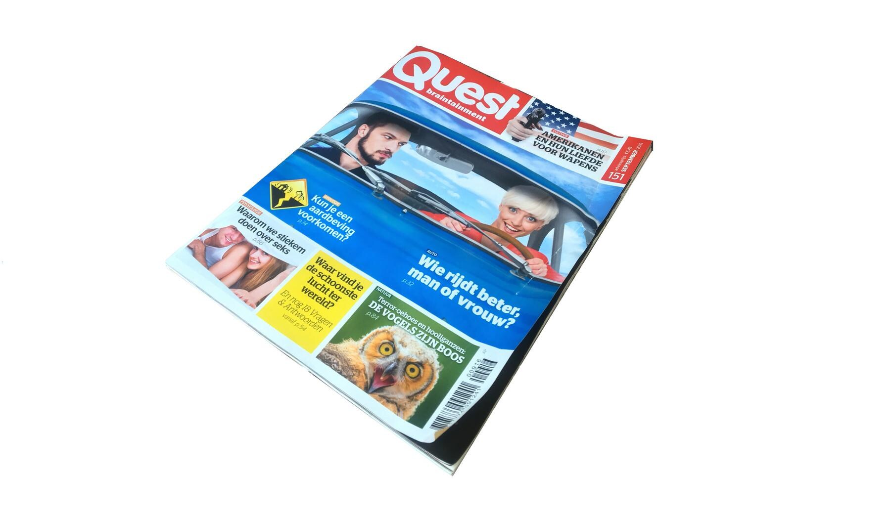 Hoofdredacteur Quest stapt op na kritiek over onwetenschappelijke ...