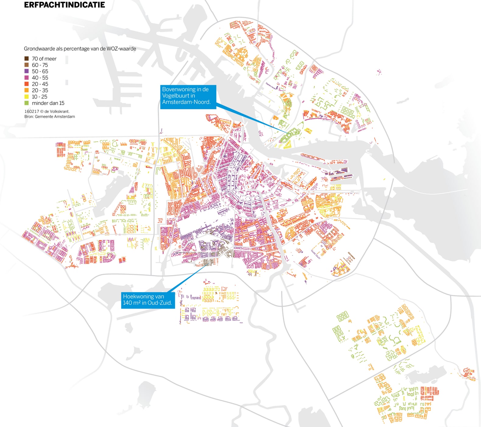 Welgesteld oproer tegen de Amsterdamse erfpacht | de Volkskrant