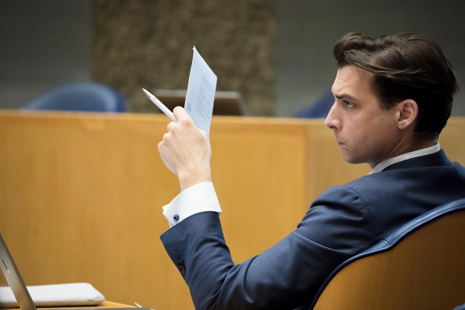 Tegenslag voor Thierry Baudet: rechtbank wil niet oordelen over ...