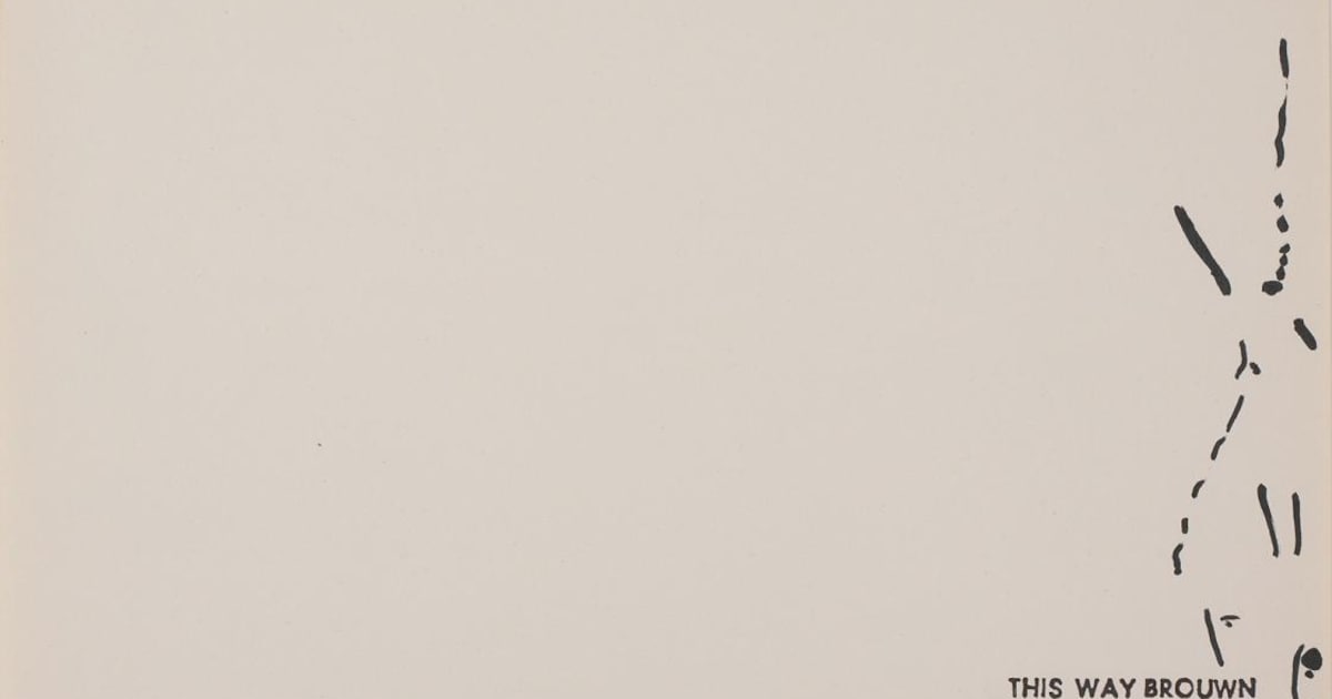 Stanley Brouwn (1935-2017), kunstenaar met 'afstand' en 'maat' als ...