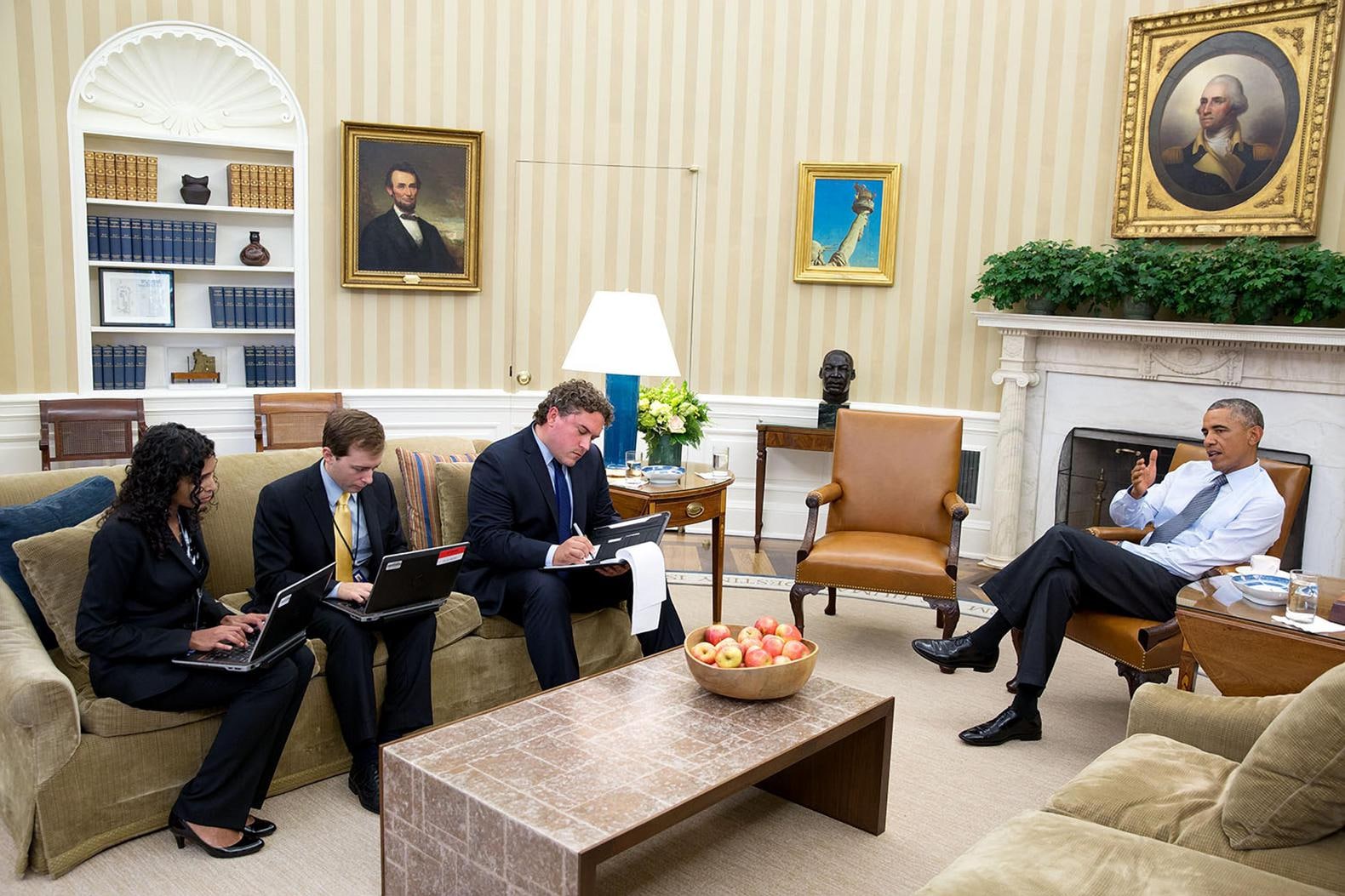 In het hoofd van de speechwriter van Obama | de Volkskrant