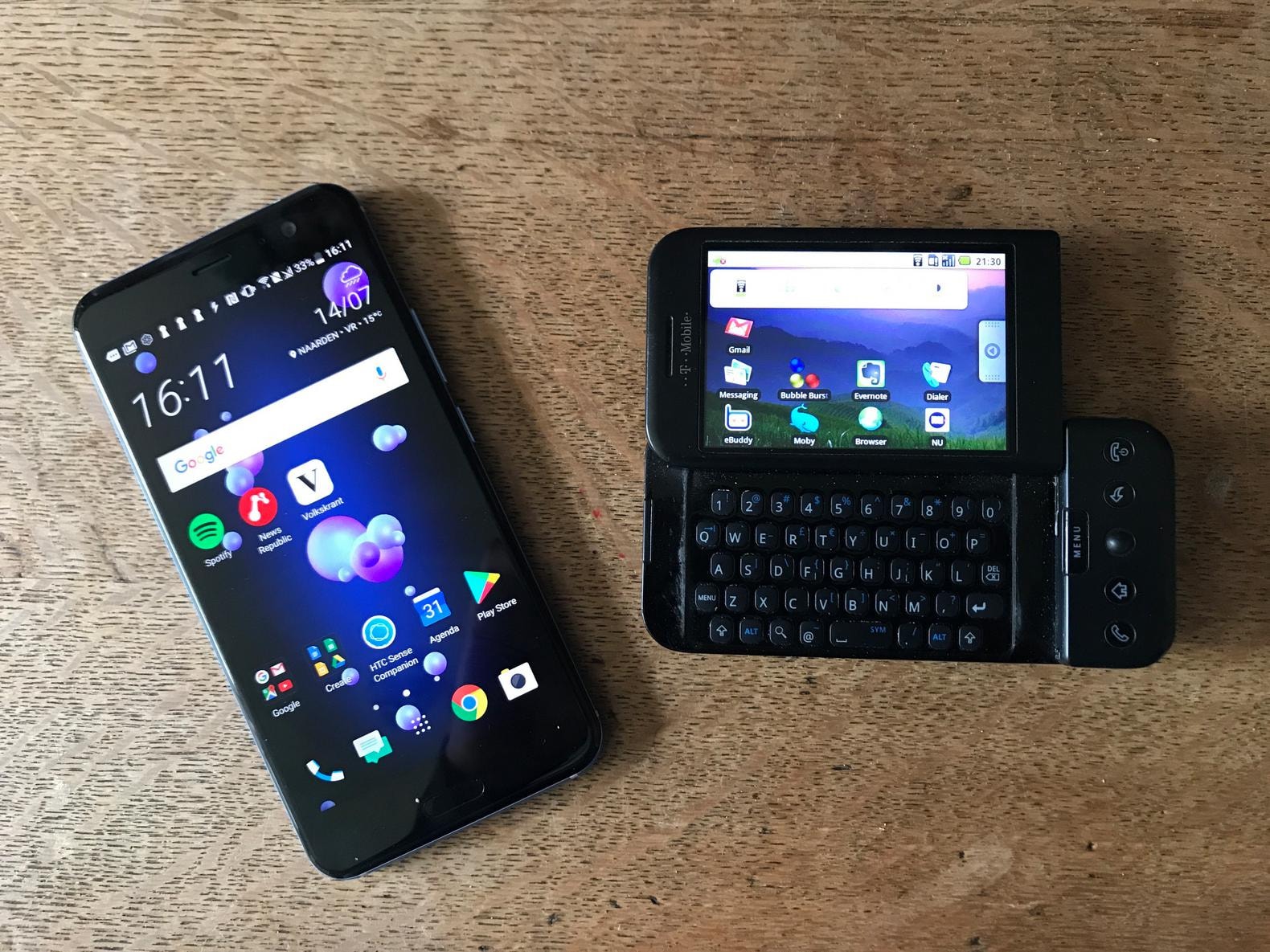 Kan de smartphone U11 met nieuwe knijpfunctie de vergane glorie van HTC ...