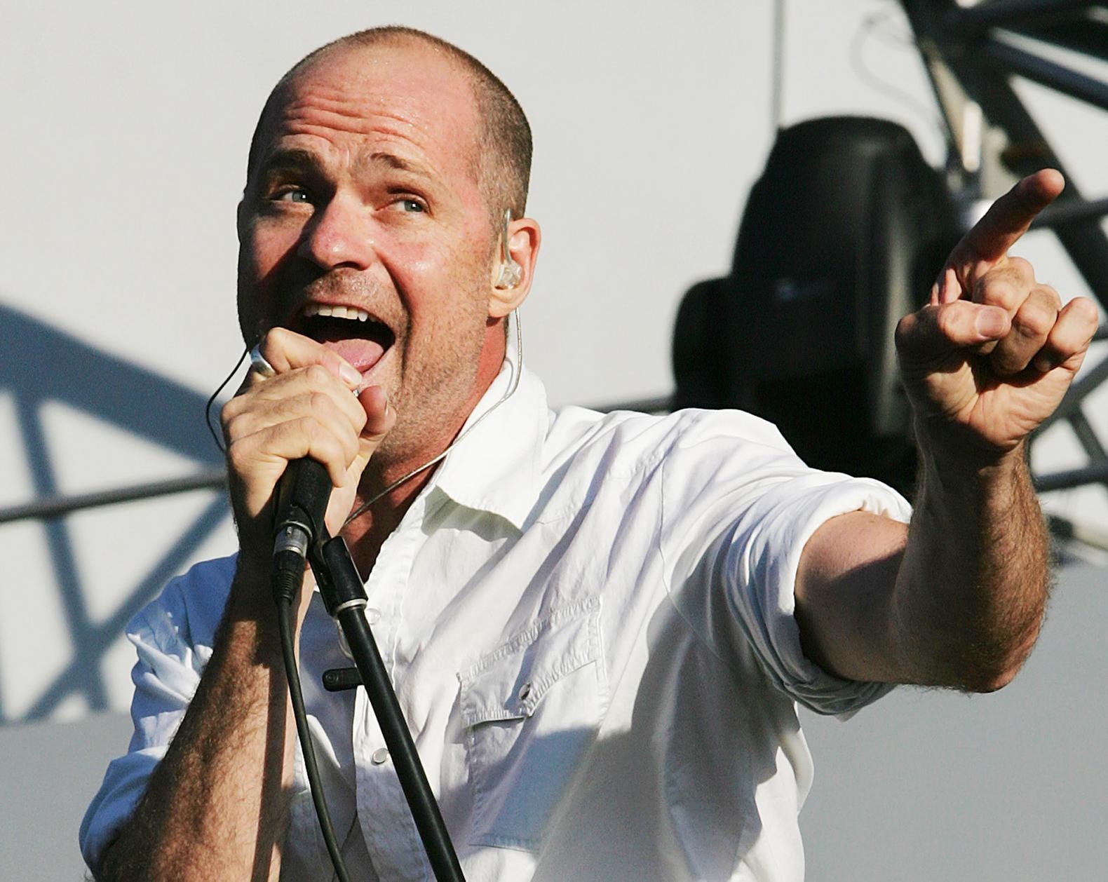 Charismatische, innemende Gordon Downie van The Tragically Hip ...