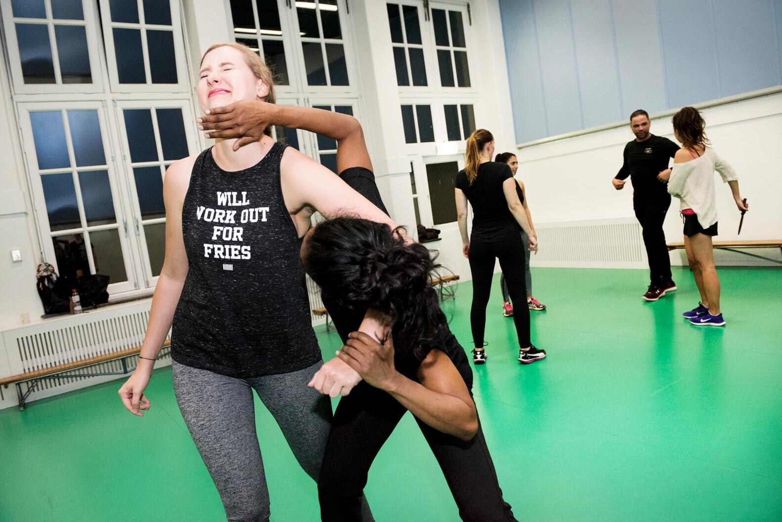 'Mijn doel: vrouwen leren alert te blijven, zodat ze niet verlammen ...
