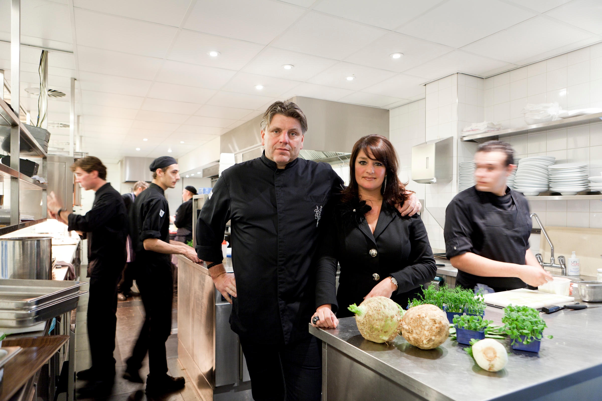 Chef-kok Jonnie Boer was een warme leider die compromisloos zichzelf ...