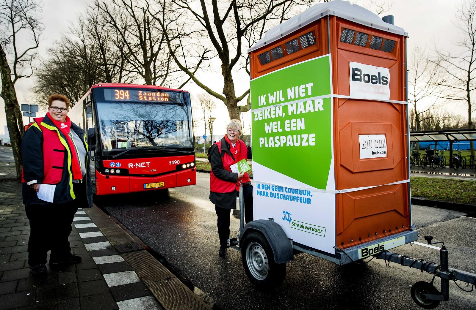 Na tien jaar weer een echte staking in het streekvervoer. De eisen ...
