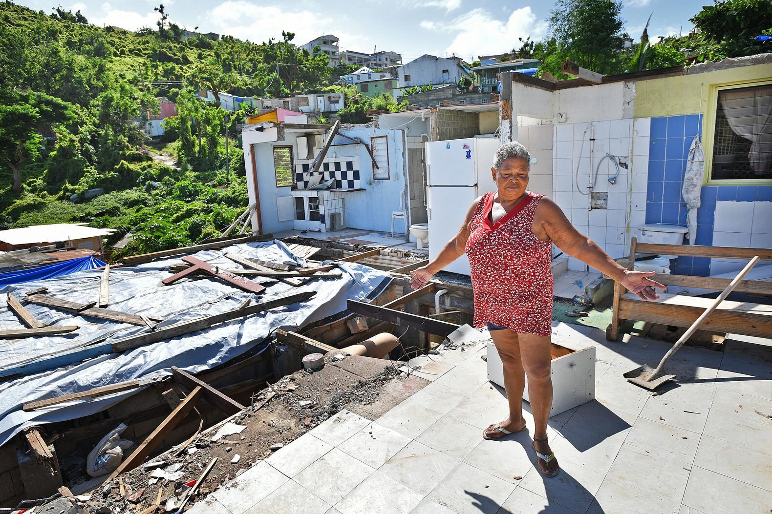 Orkaan Irma verwoestte zijn droom, maar Tafari Johnson Hodge gaat toch ...