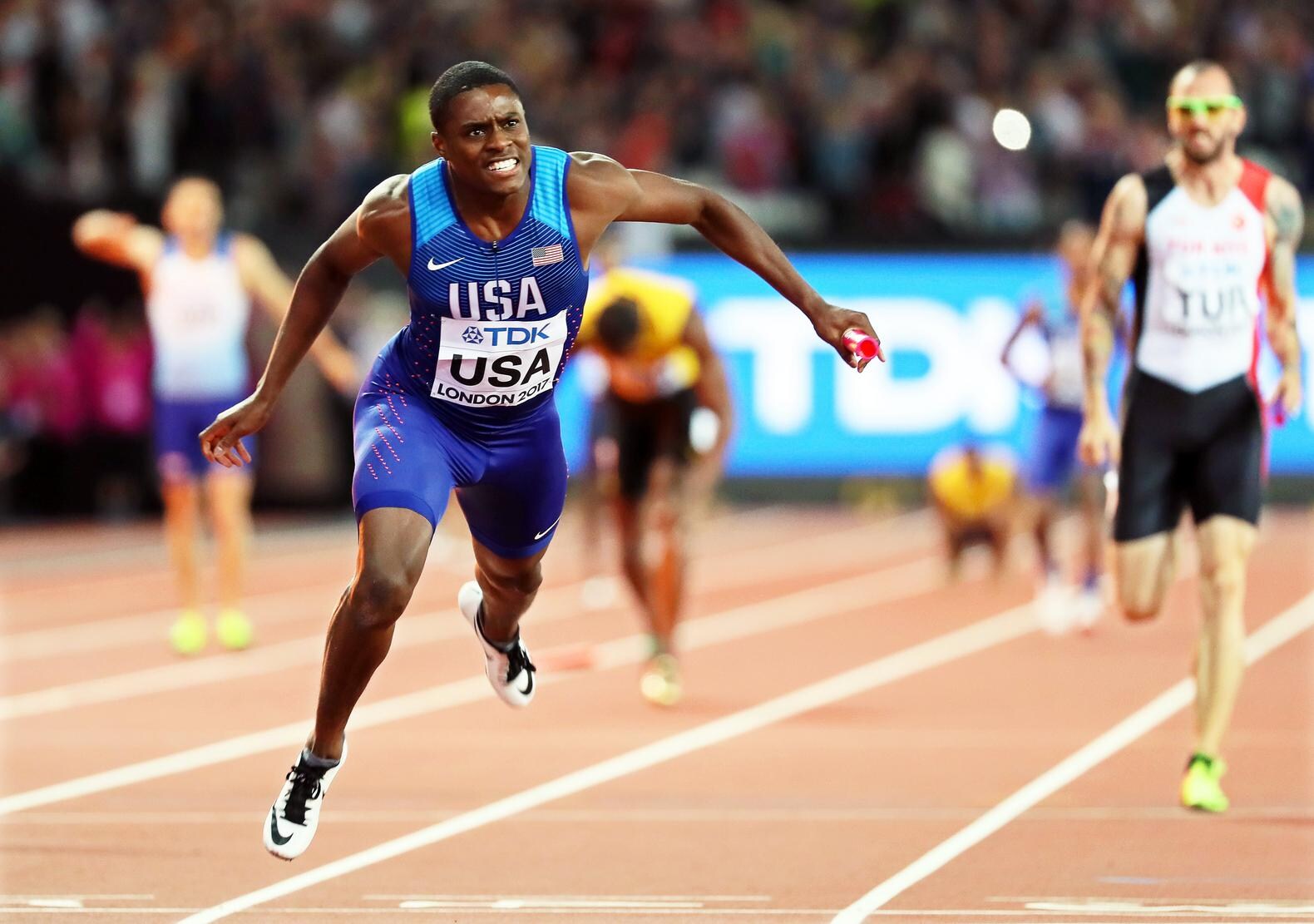 De 'opvolger van Usain Bolt', Christian Coleman, behaalt nieuw ...