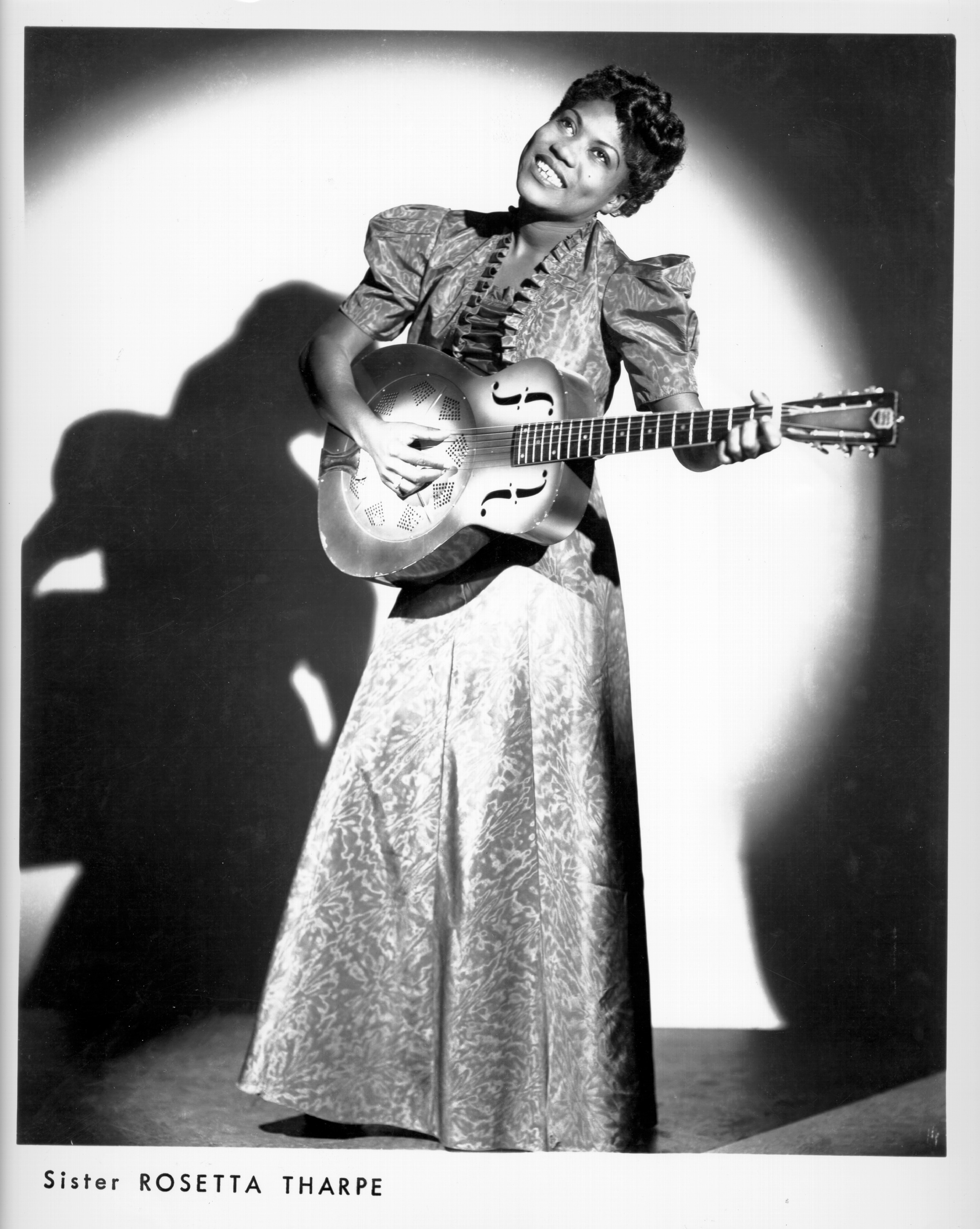 Werd iedereen maar iedere dag wakker met een liedje van Sister Rosetta ...