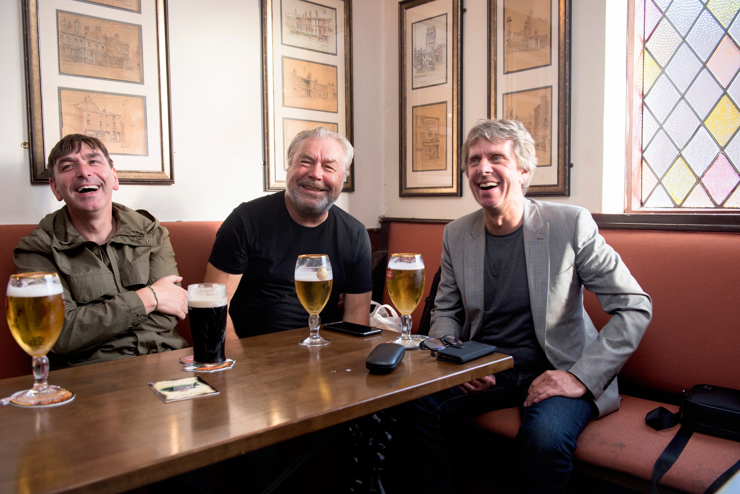 The Beatles naspelen tijdens de International Beatleweek in Liverpool ...