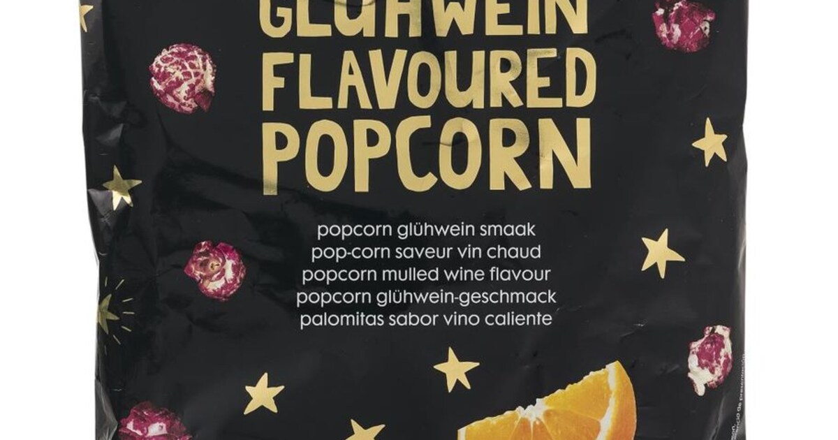 Popcorn met de smaken glühwein en kalkoen-tijm: houdt het dan nooit op ...