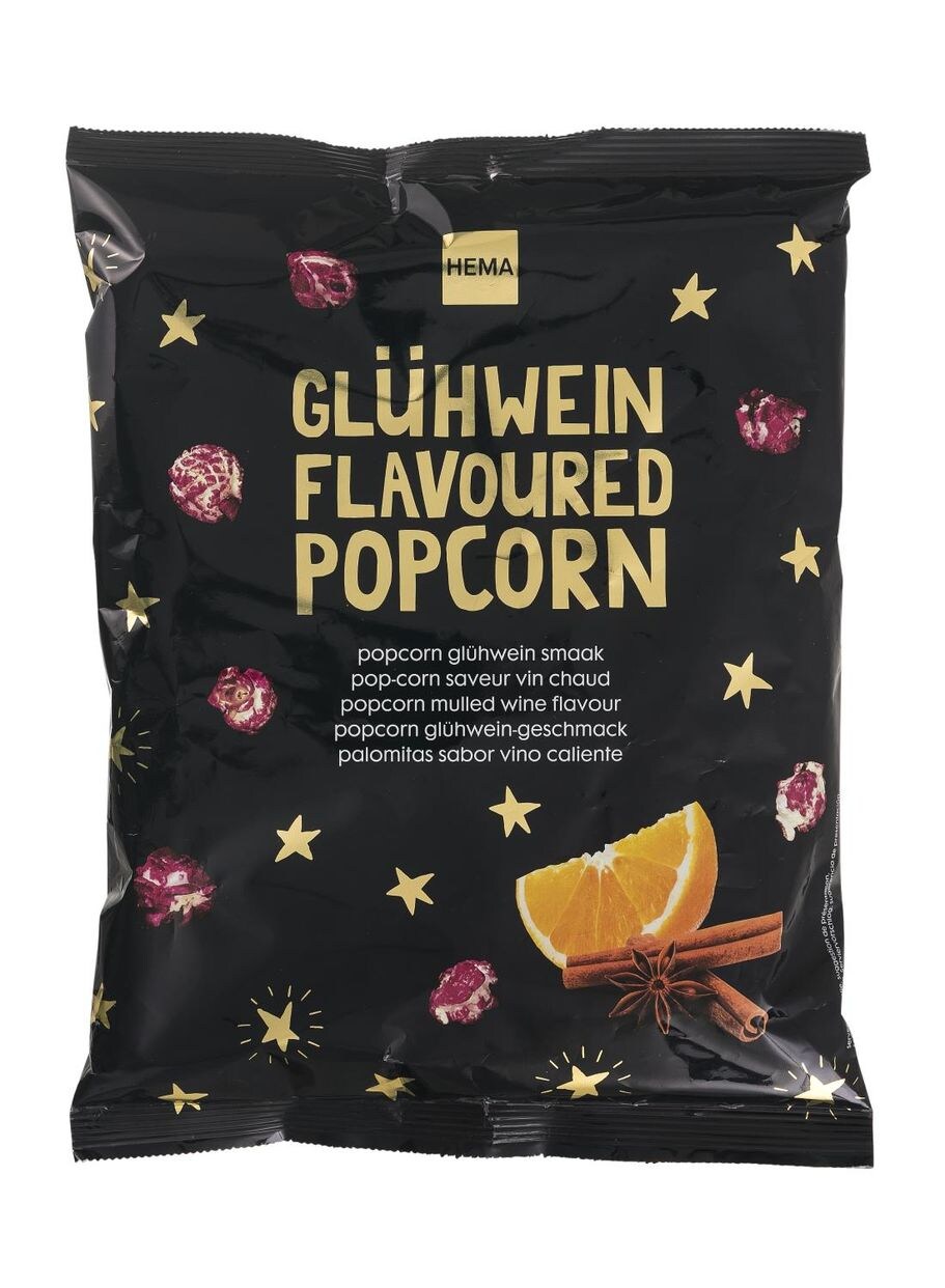 Popcorn met de smaken glühwein en kalkoen-tijm: houdt het dan nooit op ...