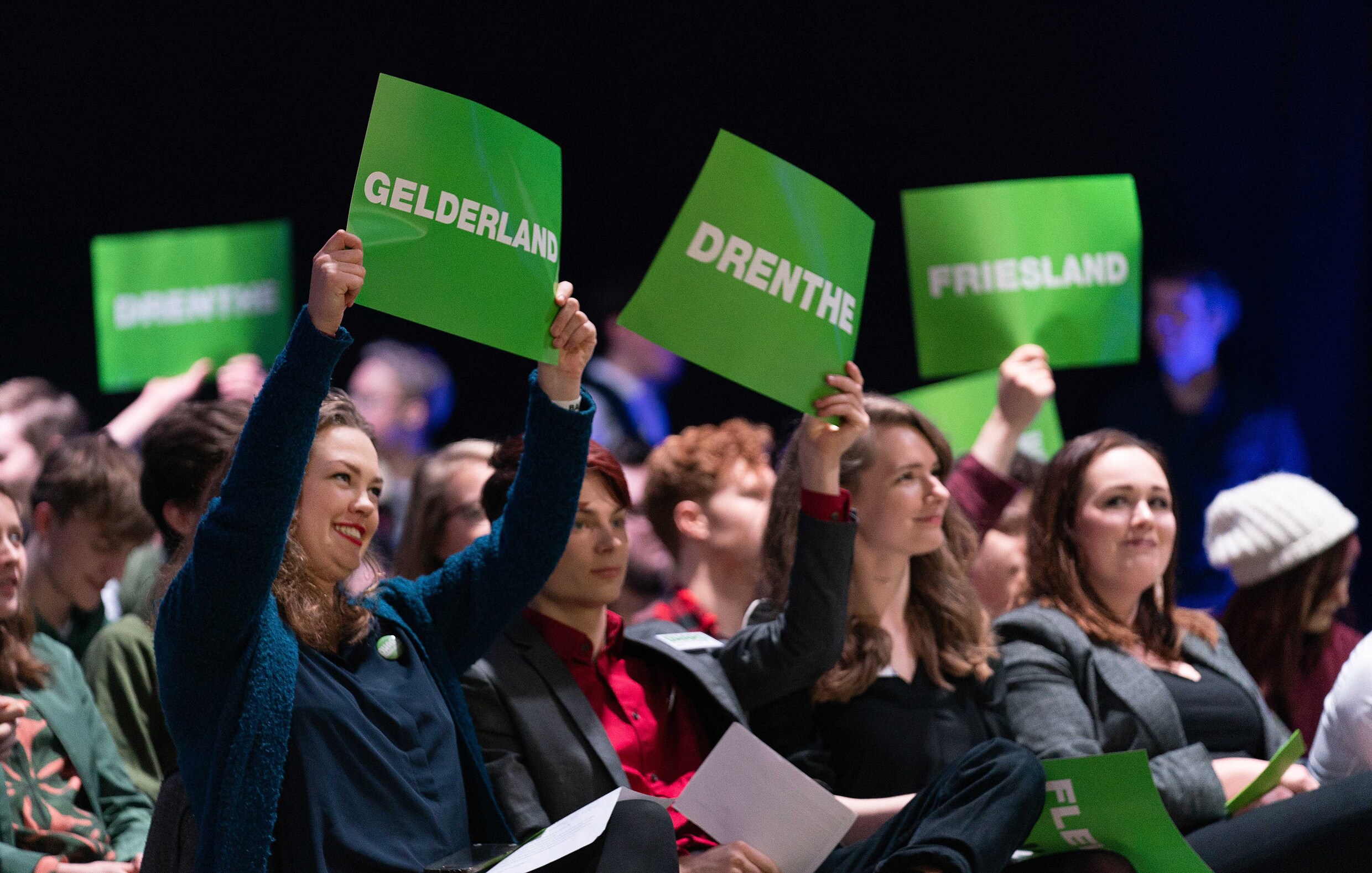 Opgewekte GroenLinksers willen geen ‘tegenpartij’ zijn | de Volkskrant