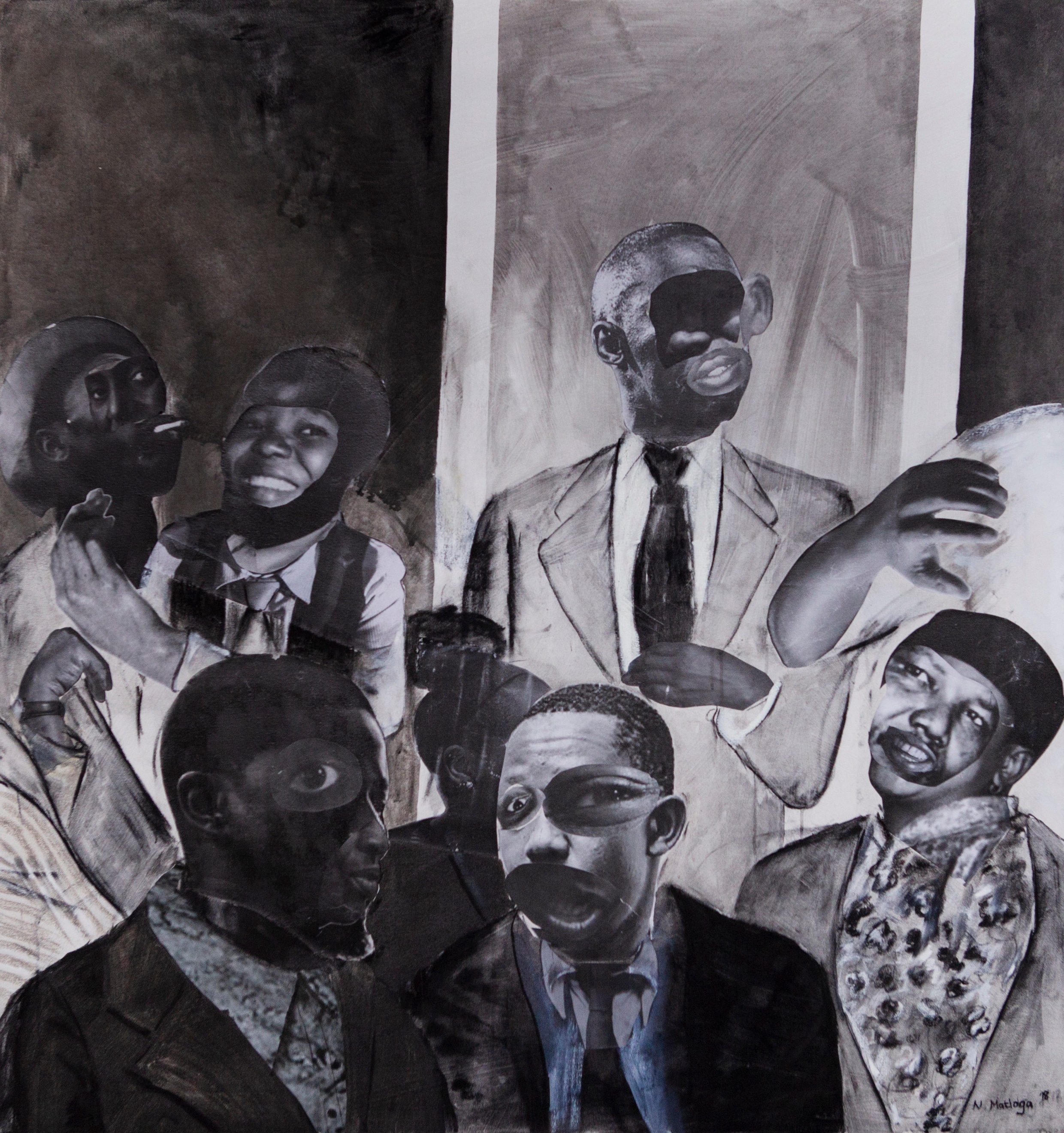 Het werk van Neo Matloga is heel eigen en herkenbaar, maar ...