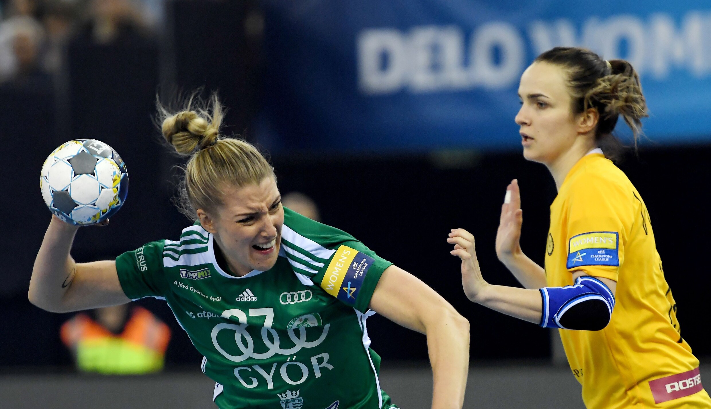 Rode kaart én titel voor Nycke Groot bij afscheid tophandbal Champions ...