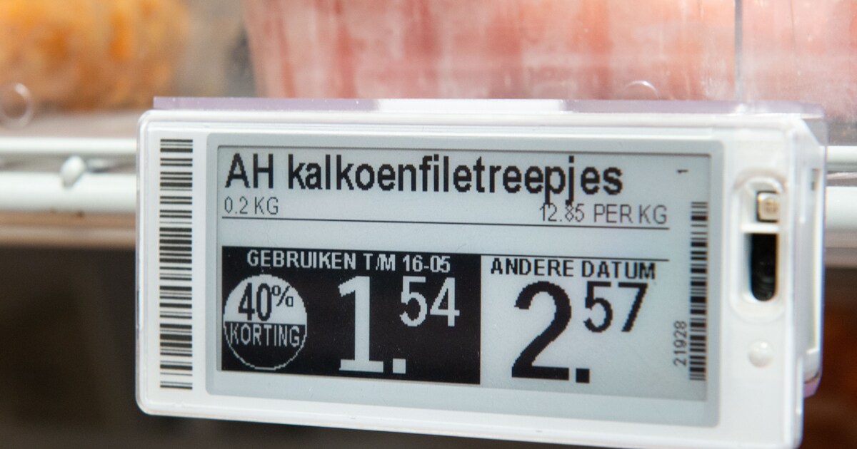 Albert Heijn experimenteert met digitale kortingssticker: hoe later op ...
