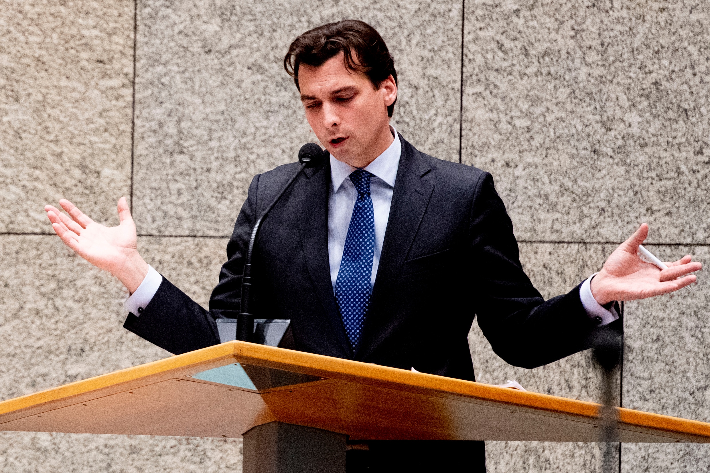 Na twee jaar in de Kamer is Thierry Baudet er nog niet aan gewend dat ...