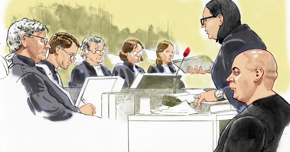 Levenslang voor crimineel Naoufal F. voor moord op Iraniër Ali Motamed ...