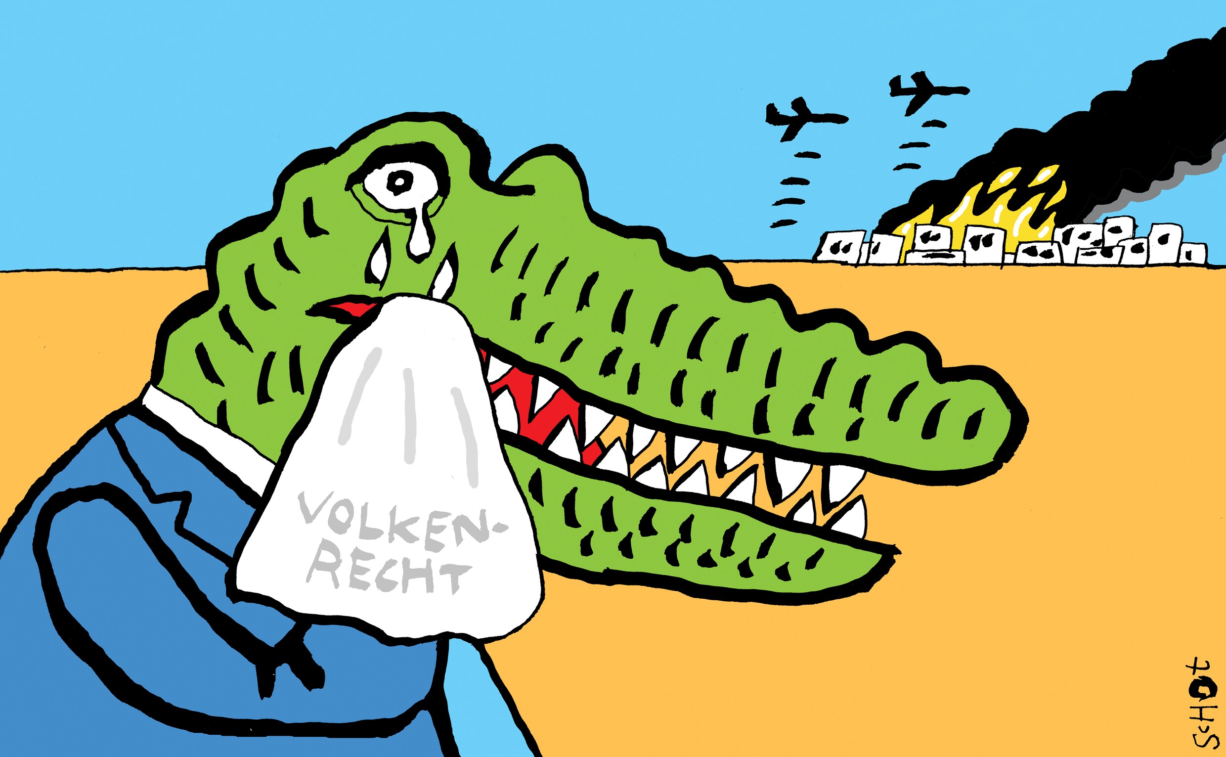 Het is een politieke beslissing om met of zonder zo’n volkenrechtelijk ...