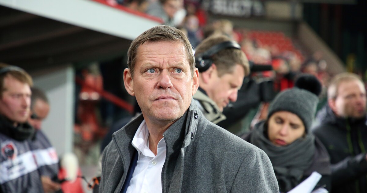 Frank Arnesen, de nieuwe technisch-directeur van Feyenoord die voor een ...