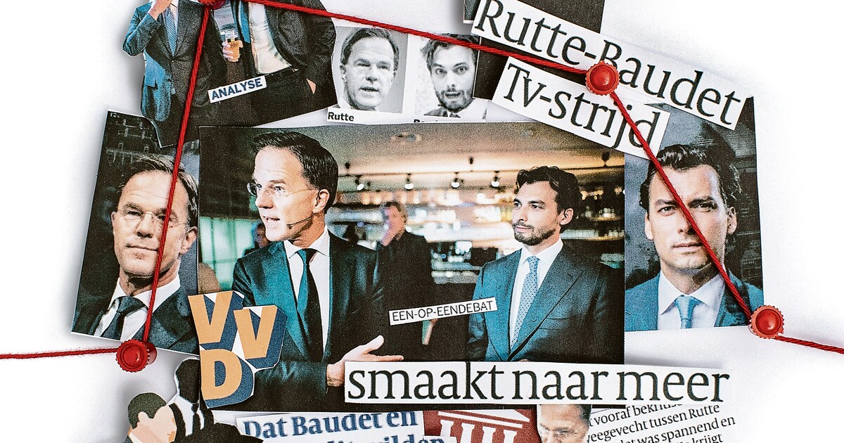 Hoe Rutte en Baudet toch de confrontatie zochten (en waarom dat hen goed beviel) | de Volkskrant