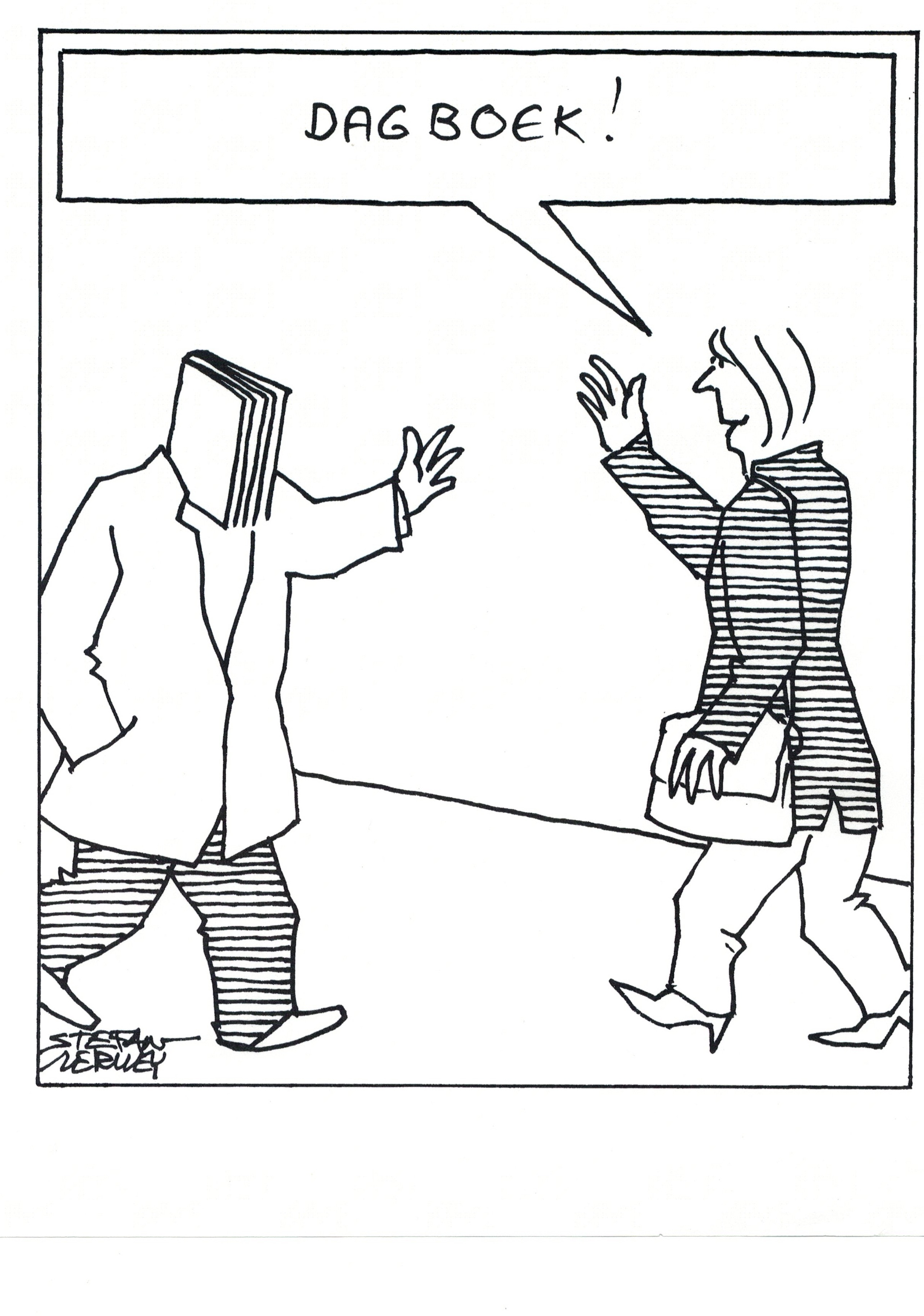 Na 47 jaar en duizenden cartoons neemt Stefan Verwey afscheid van de ...