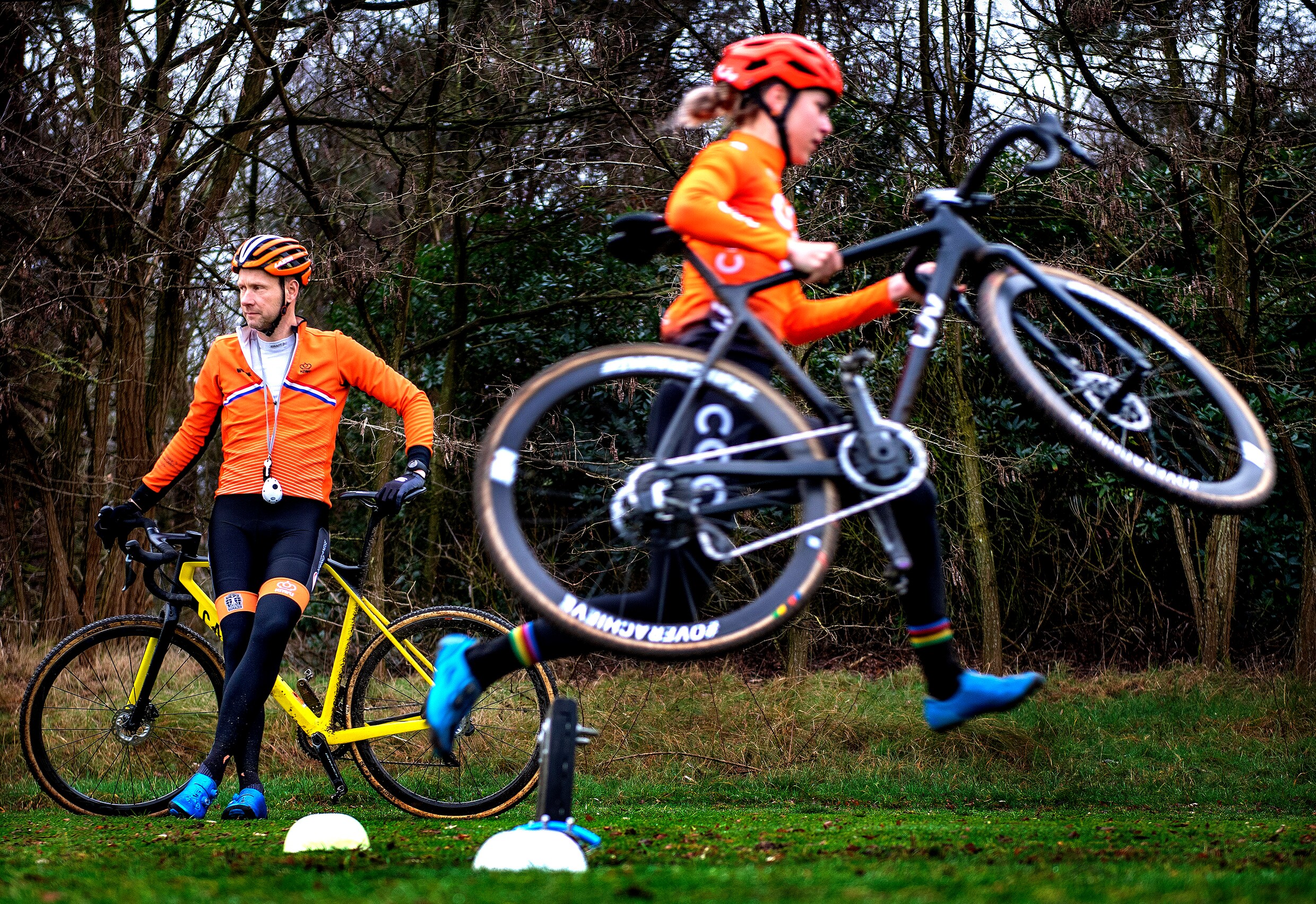 De hogeschool van het veldrijden ligt in Alphen, Brabant | de Volkskrant