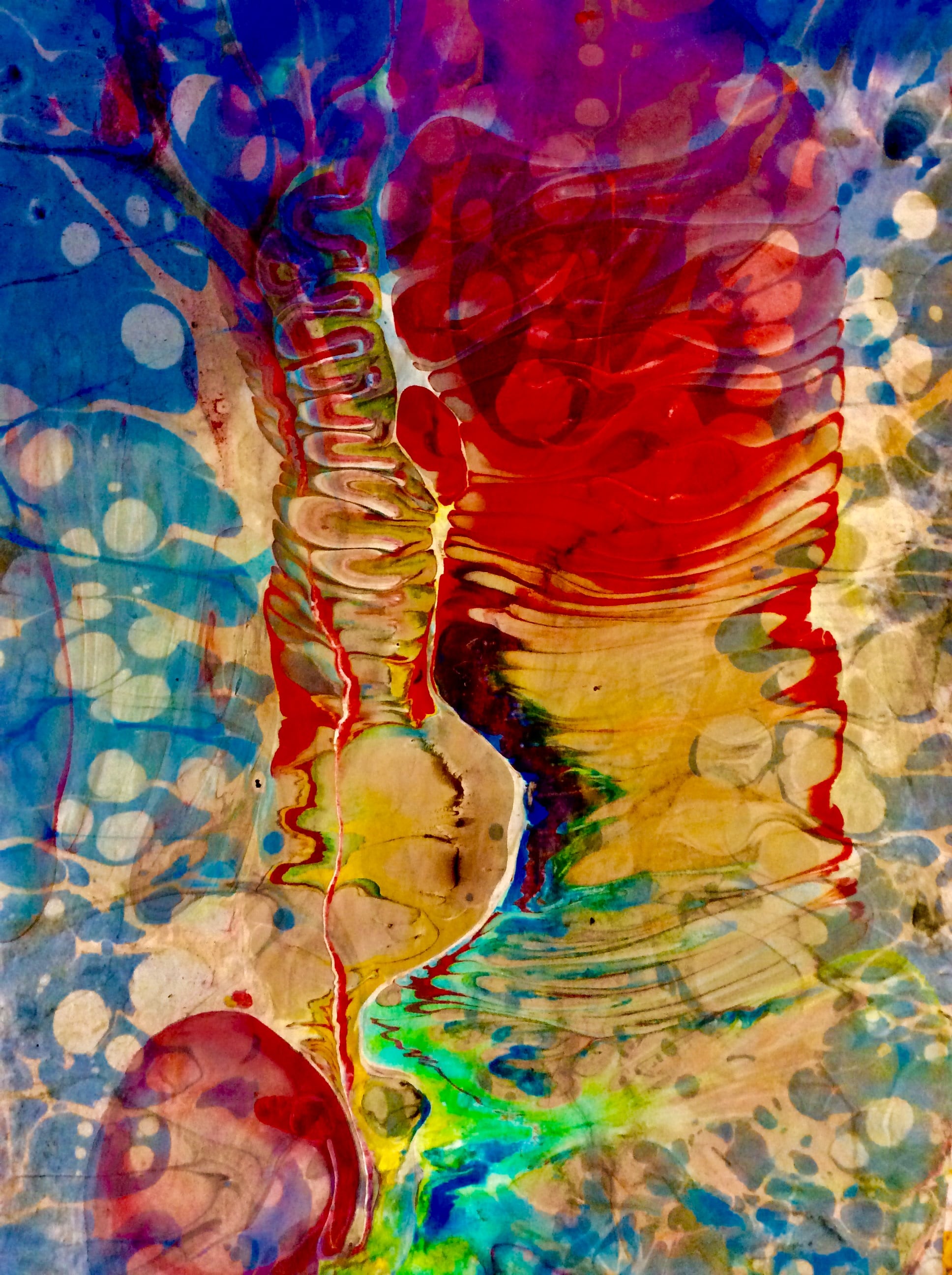 Ebru-kunst beleeft een opleving: ‘Je weet nooit precies hoe je werk ...