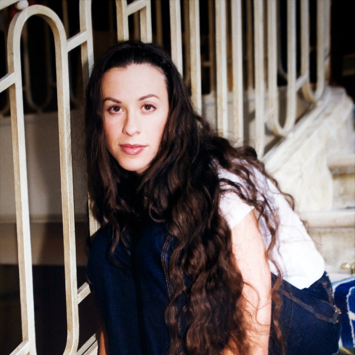 Alanis Morissette En Vriendje Alanis Morissette Fights, And Brings,