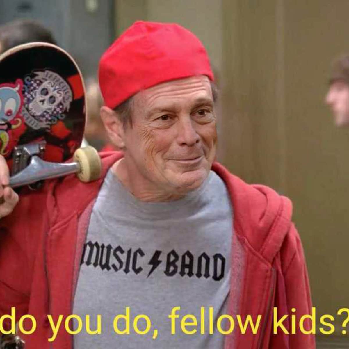 Hij Deed Het Meme Verwarde Oude Man (Bloomberg) Wil Ook Meedoen Met