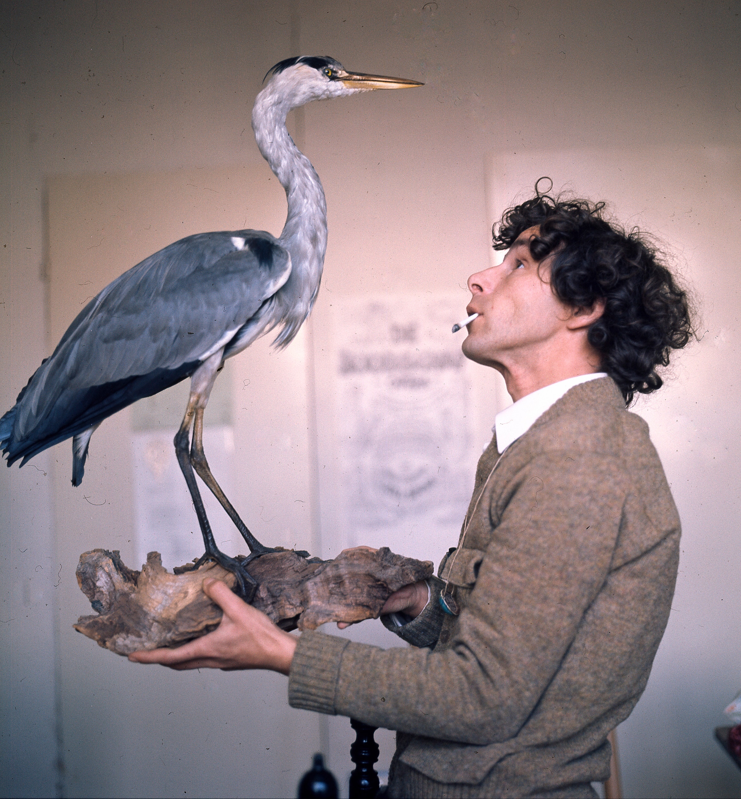 Een paar krabbeltjes, wat vlekjes aquarelverf, en toch helemaal mus ...