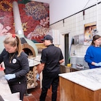 Twaalf punten voor Pizzacafé Desem, dat een fijne laat-maar-waaiensfeer ...