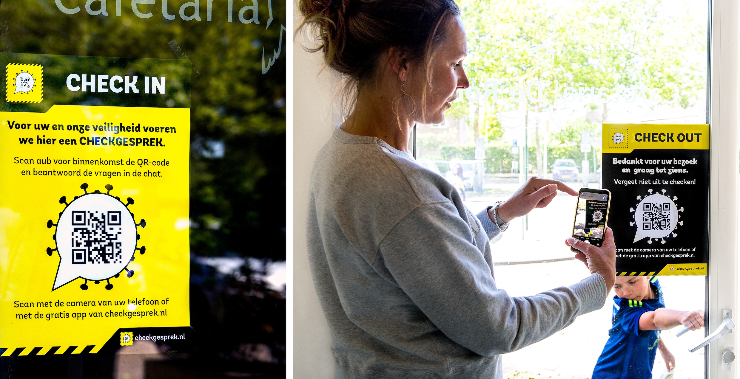 App neemt verplicht checkgesprekje in horeca over | de Volkskrant