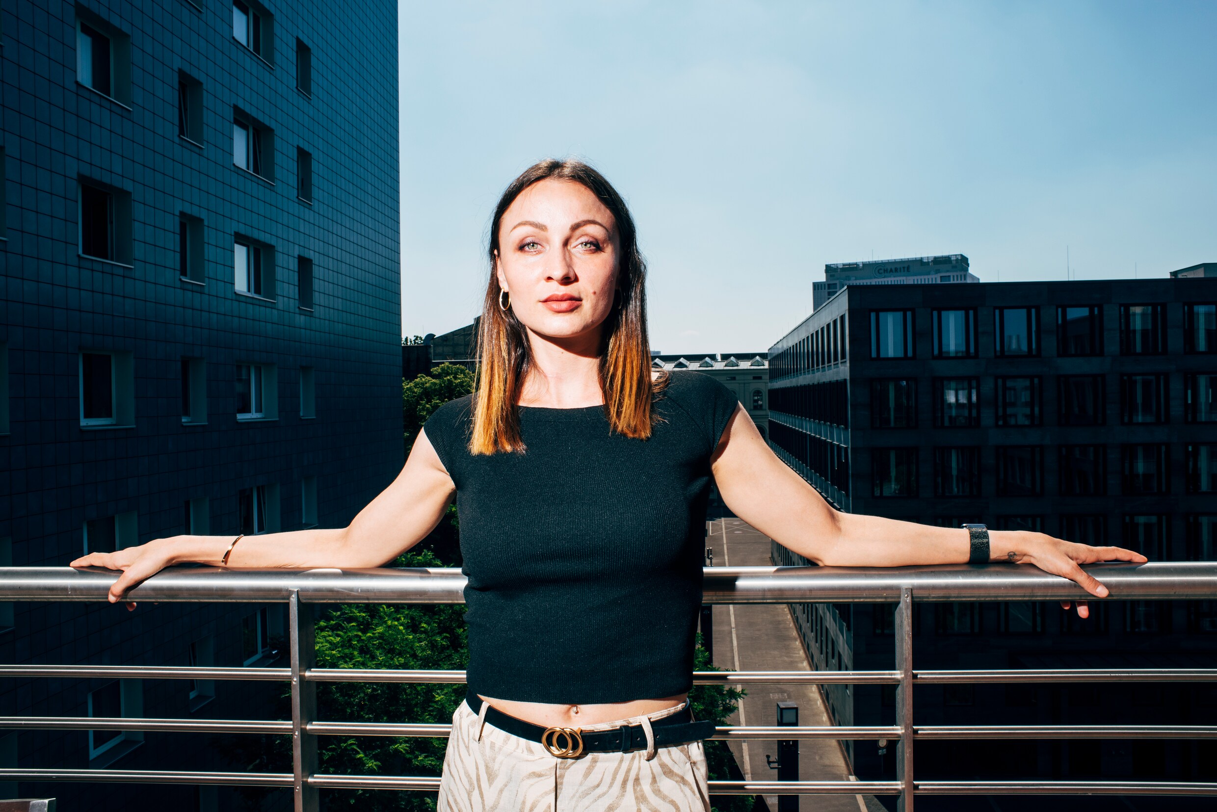 Vijftienhonderd man publiek zag hoe Kristina uit de nok van het circus ...