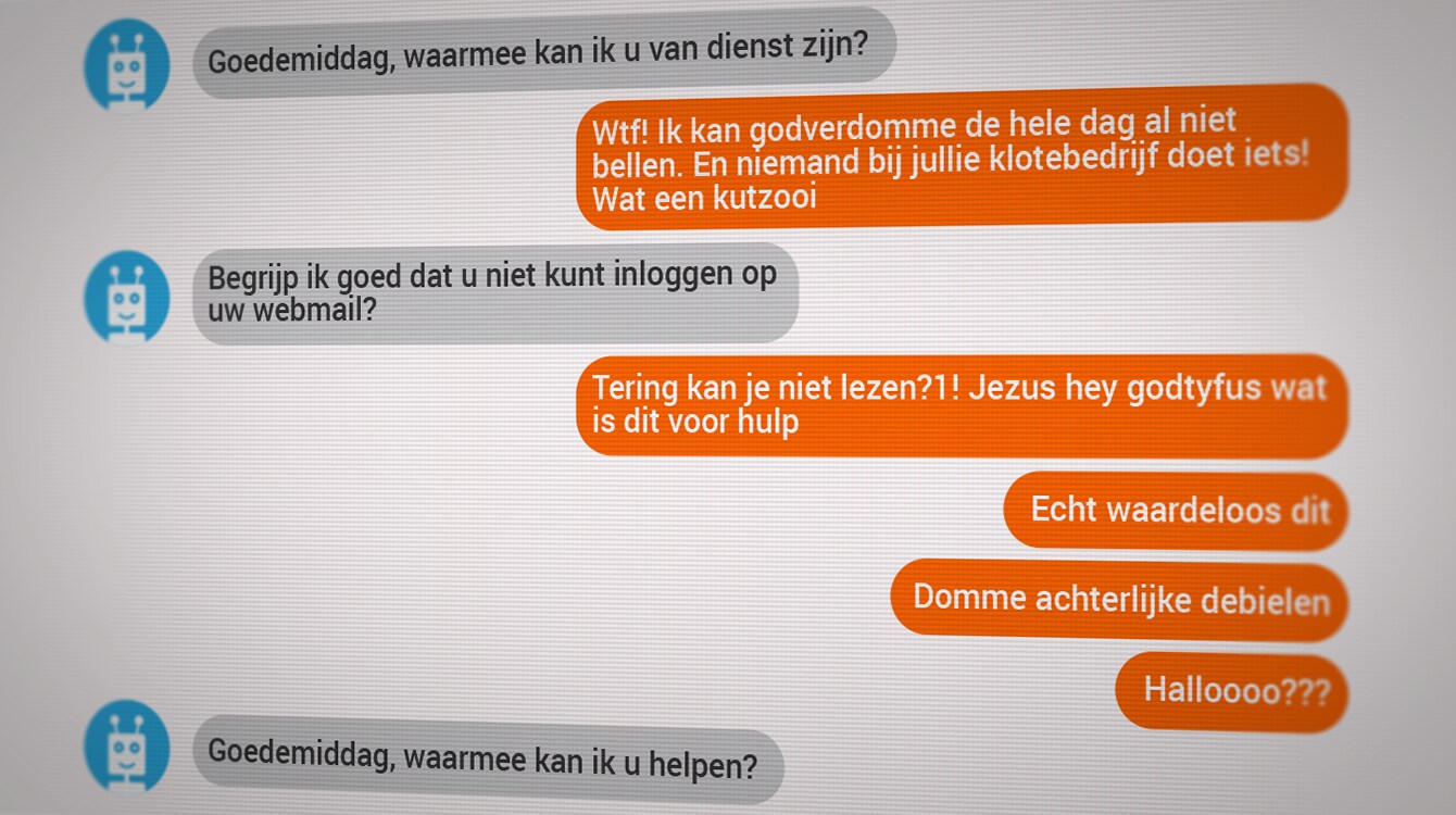 De Speld: Veel chatbots slachtoffer van verbale mishandeling | de ...