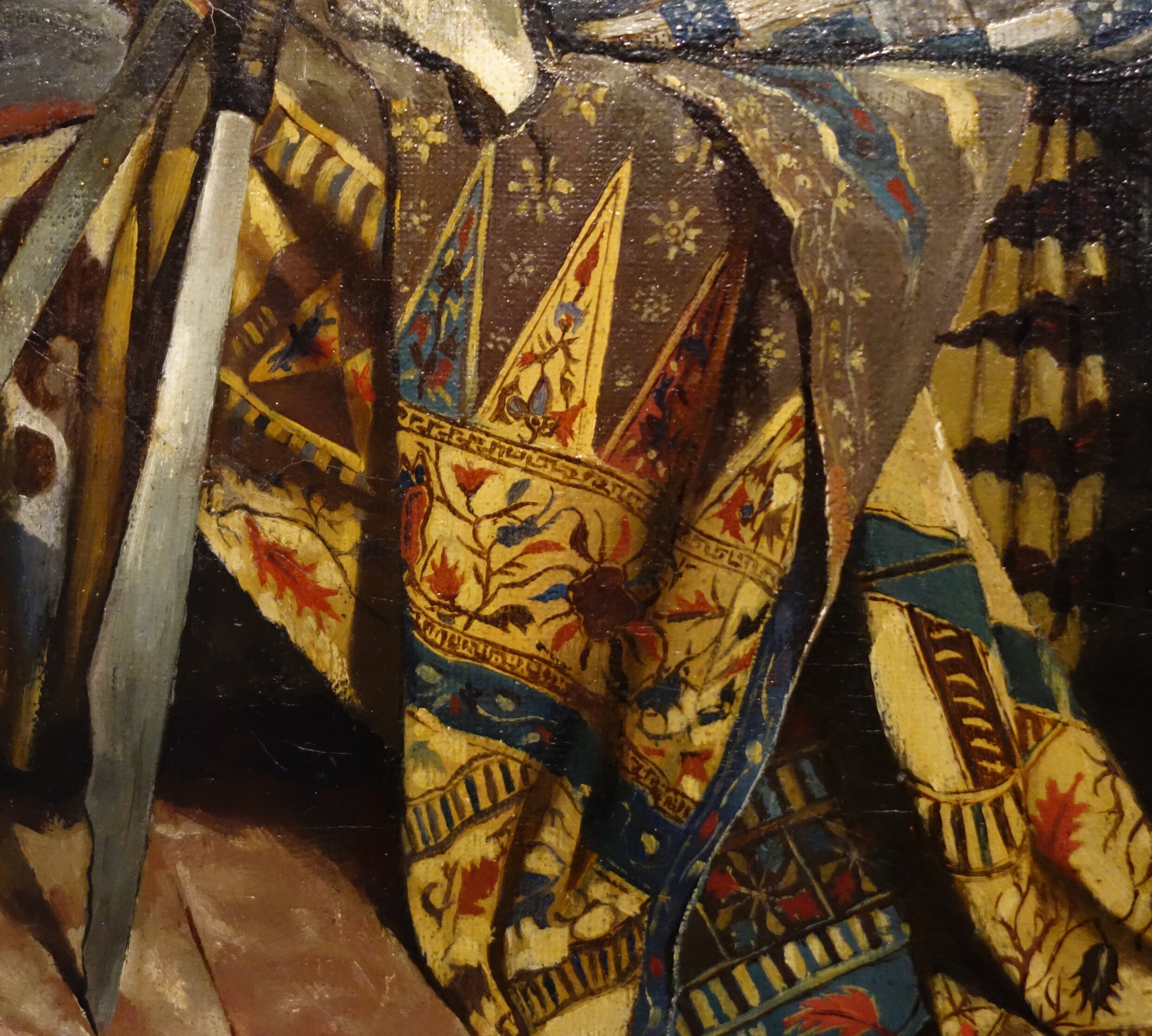 Jan Toorop heeft de batik prachtig en liefdevol in verf gevangen | de ...