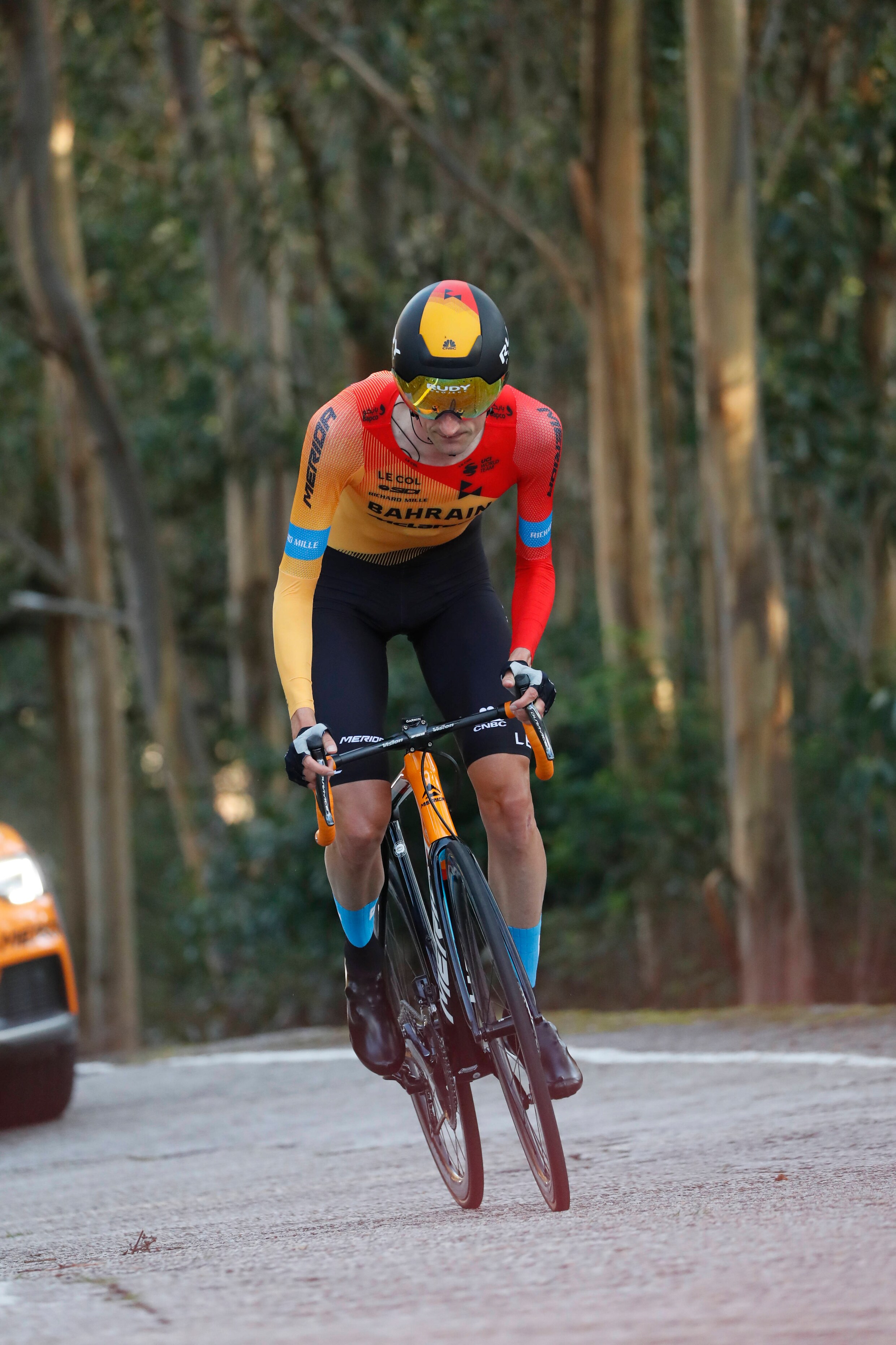 Wout Poels is in de Ronde van Spanje in zijn element. ‘Die steile ...