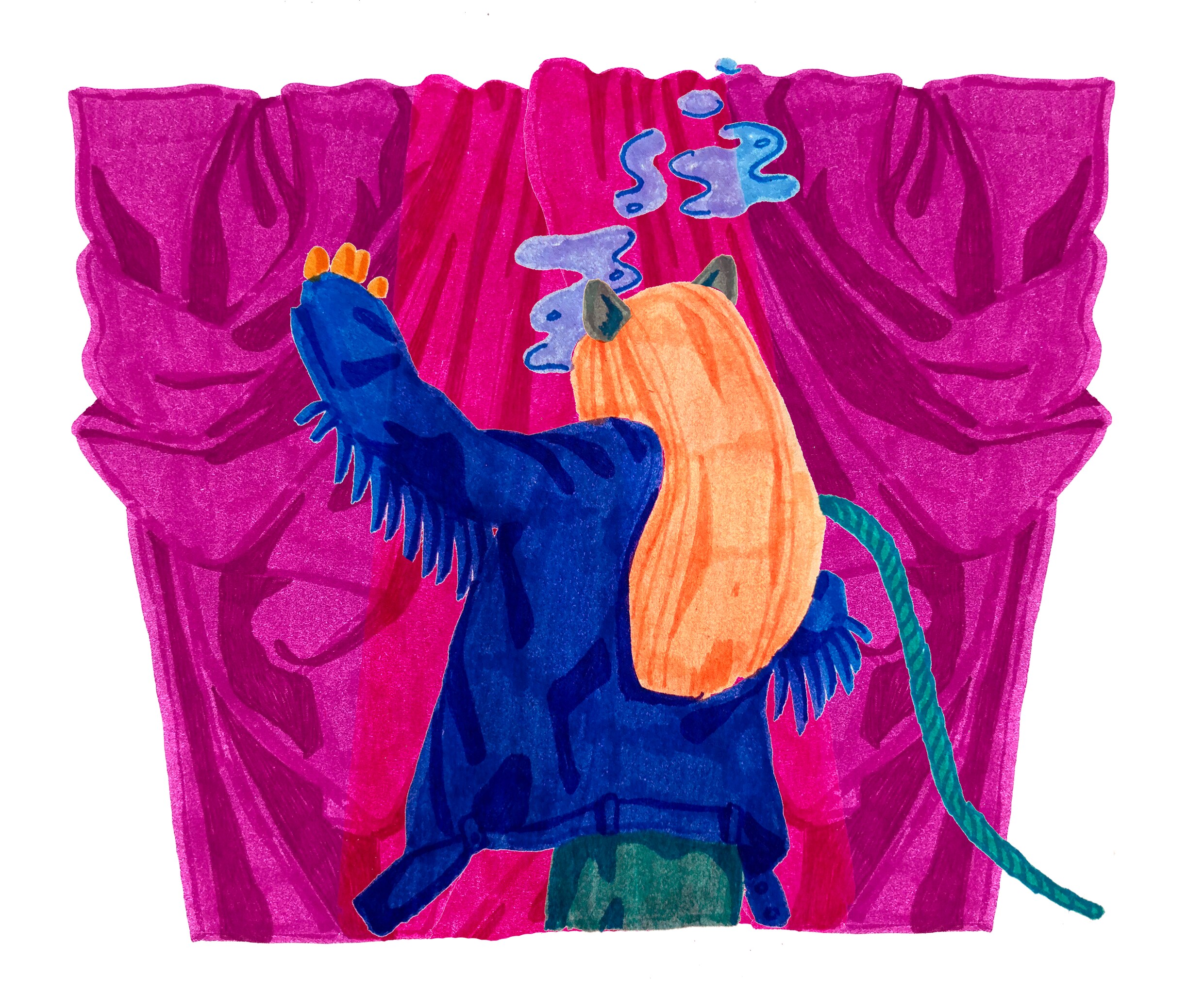 ‘Verdorie! Dat stille en bescheiden meisje stal nu de show.’ Later werd ...