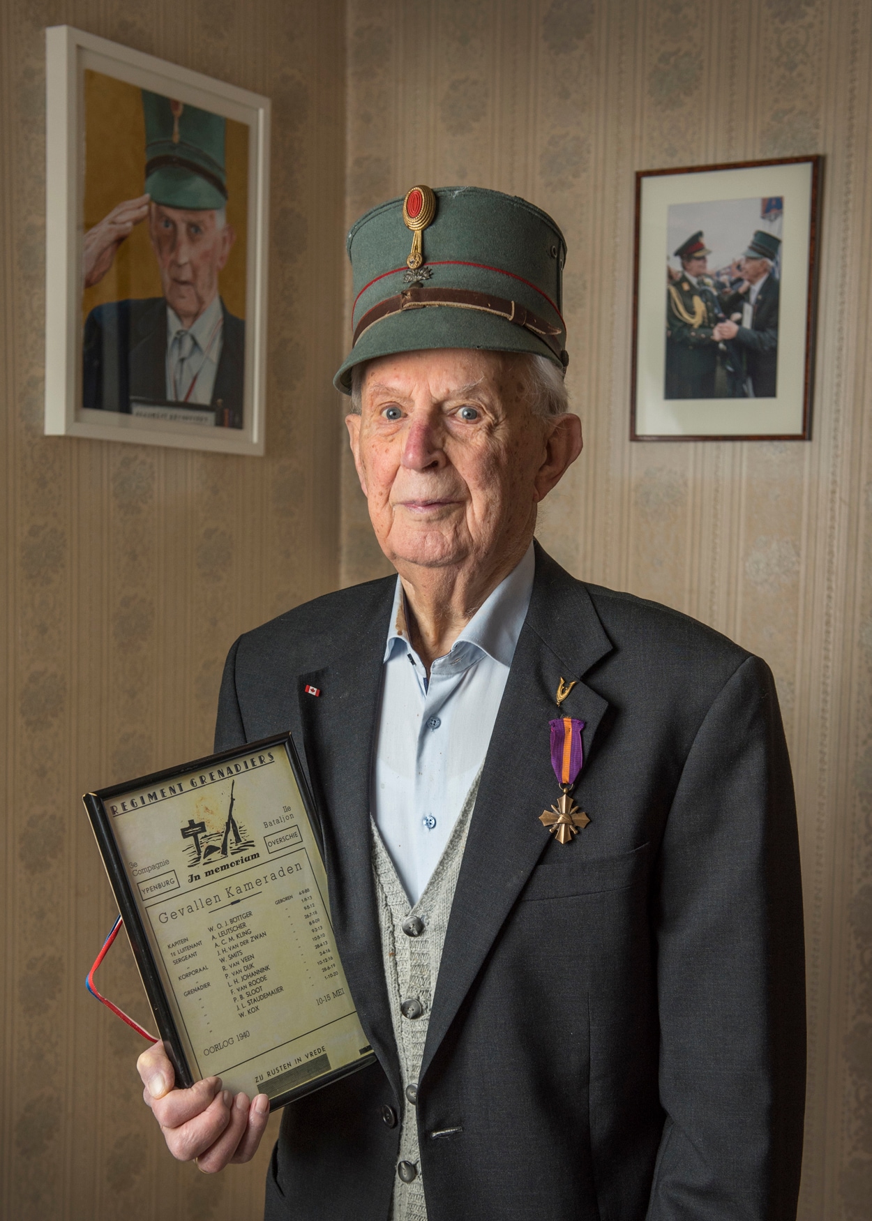 Paul Moerman (1916-2020), de man die twaalf gesneuvelde kameraden bij ...