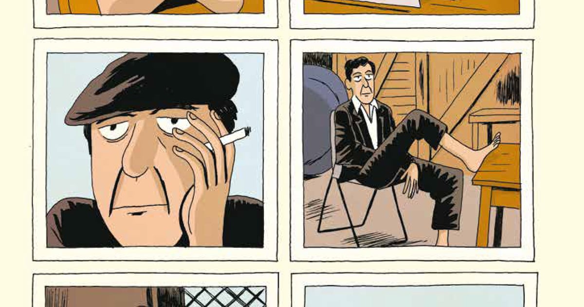 Graphic novel ‘Leonard Cohen: On a Wire’ laat de vele levens van de ...