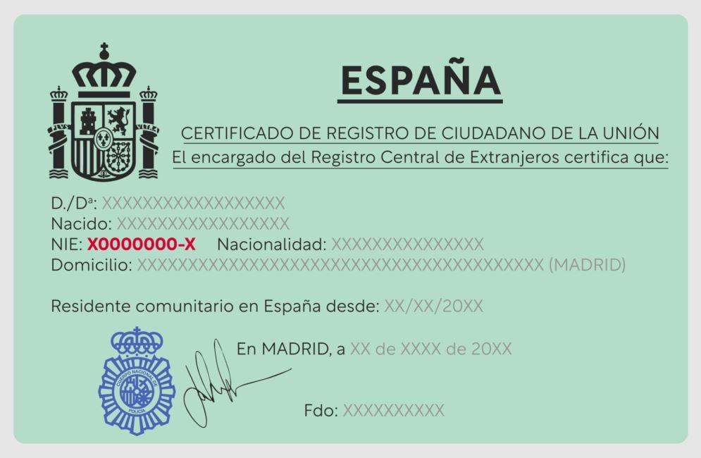 Zelfs om een stofzuiger te laten bezorgen heb je in Spanje een NIE ...